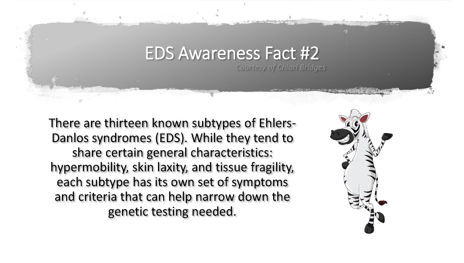 EDS Awareness Fact #2 - Chiari Bridges